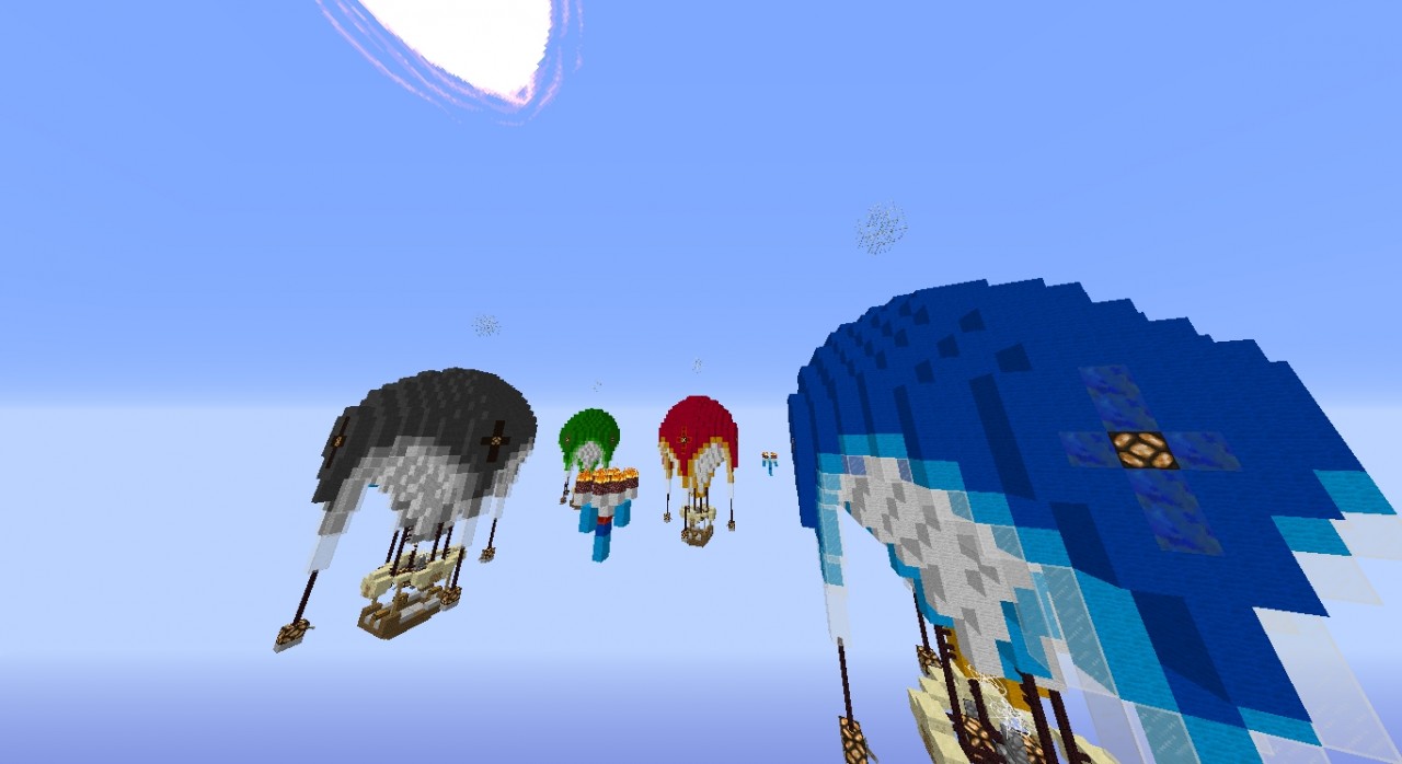 Sky wars: Baloons map! Minecraft Map
