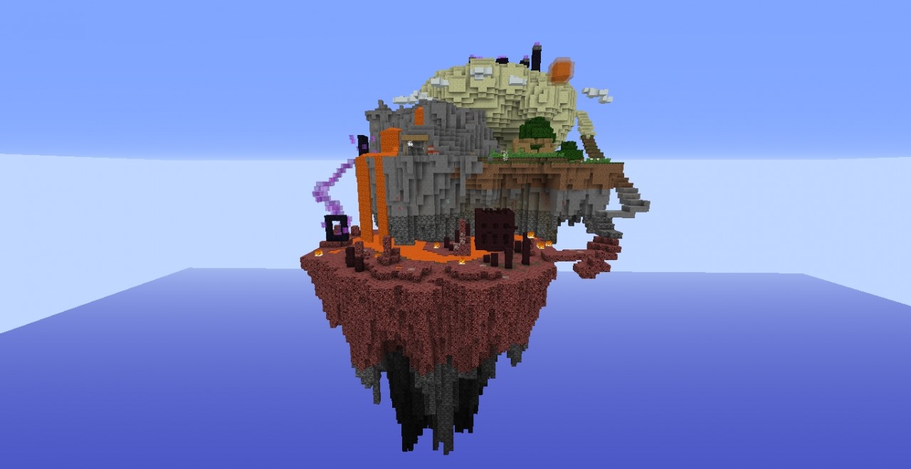 Minigame Palooza Map Submission: MineWorld Minecraft Map