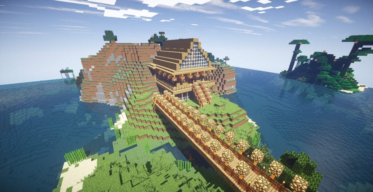 Beautiful Rustic House Minecraft Map