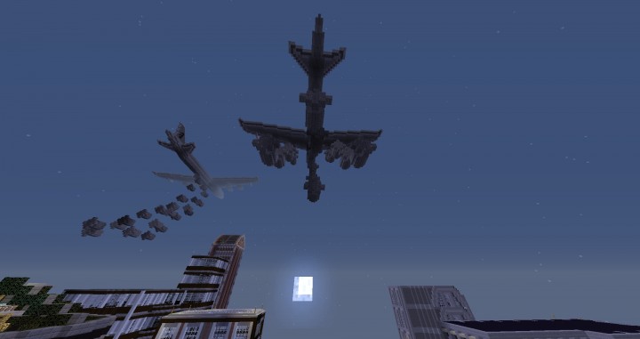 B-52 Carpet Bombing The City Of Urbem Minecraft Map