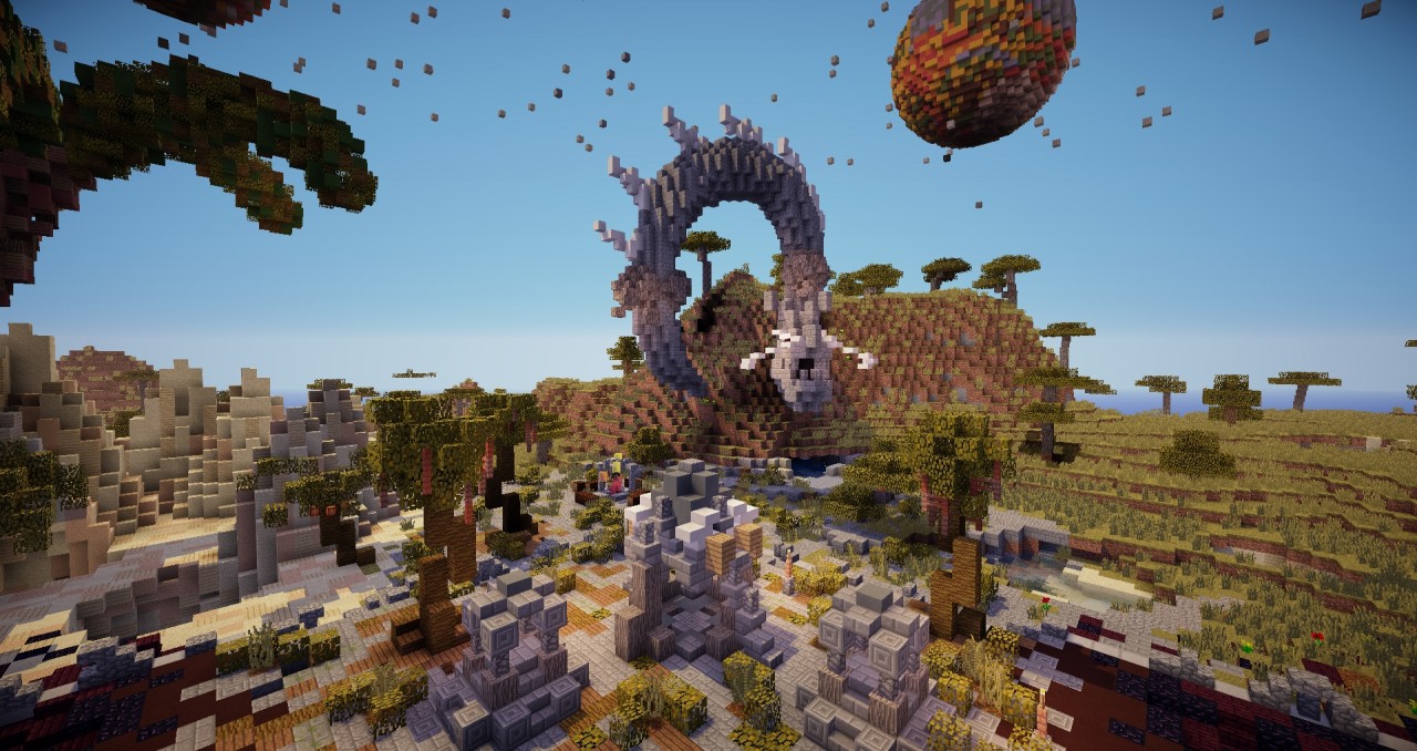 Ynario PvP Spawn [+DOWNLOAD] Minecraft Map