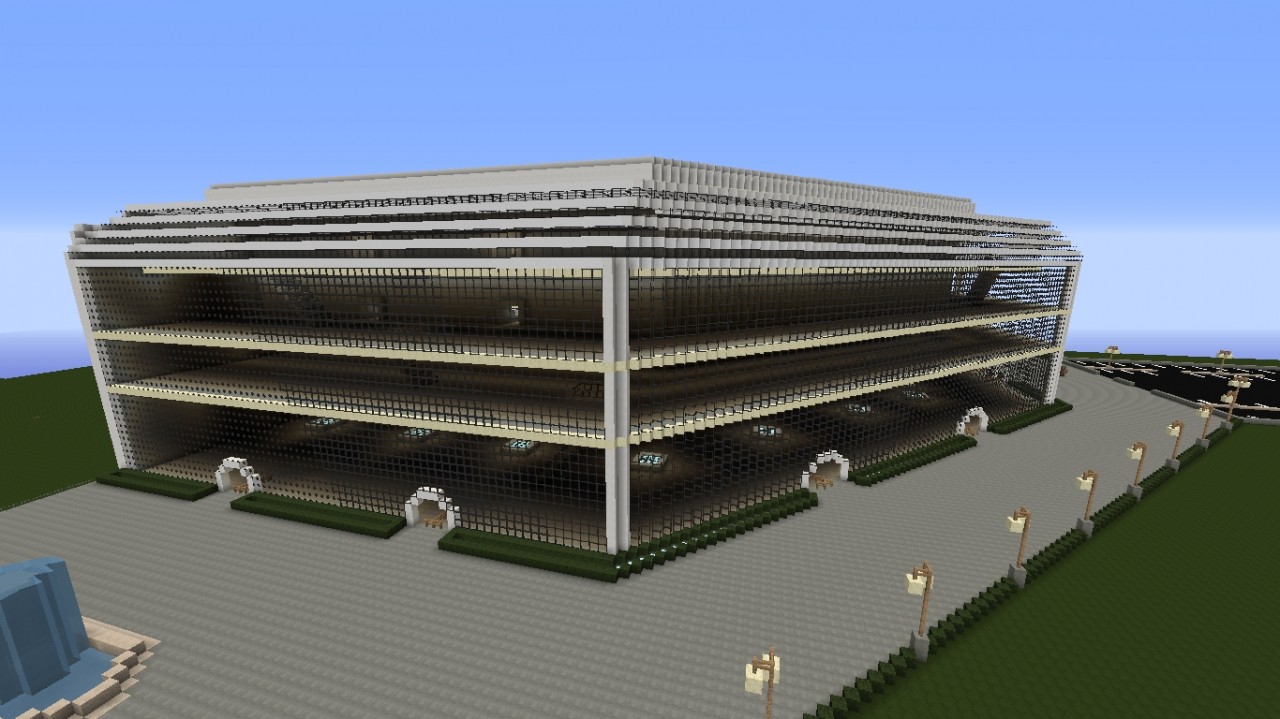 WWE RAW 2015 Arena Minecraft Map