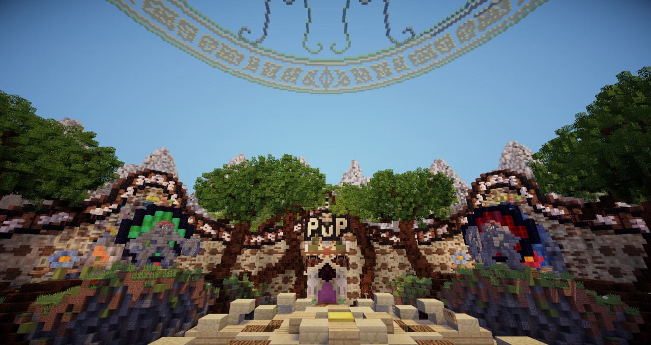 Epic Lobby - with 4 Portals Minecraft Map