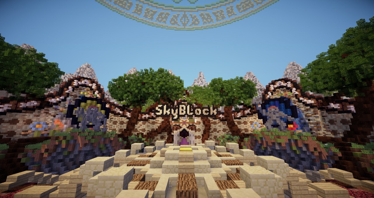 Epic Lobby - with 4 Portals Minecraft Map