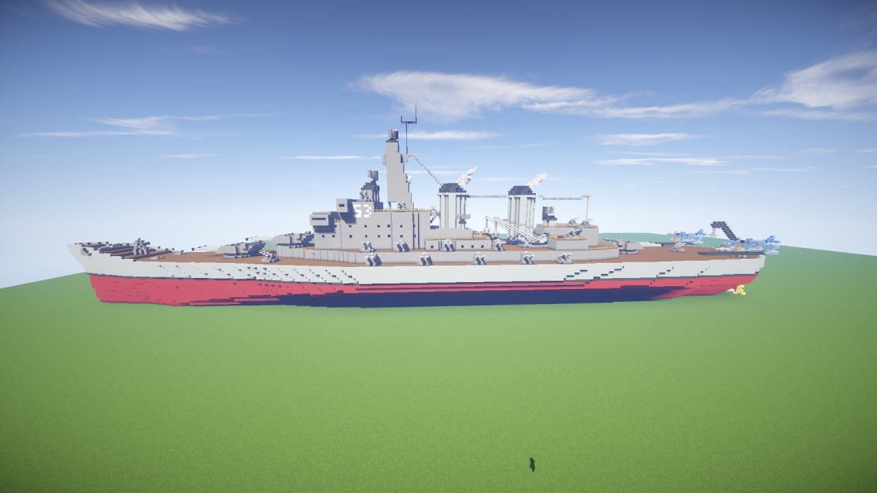 Battleship (V1 and V2) Minecraft Map