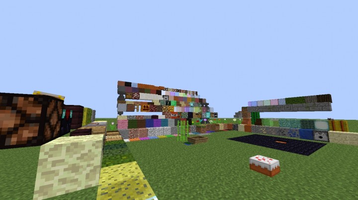 Texture Pack Tester Minecraft Map