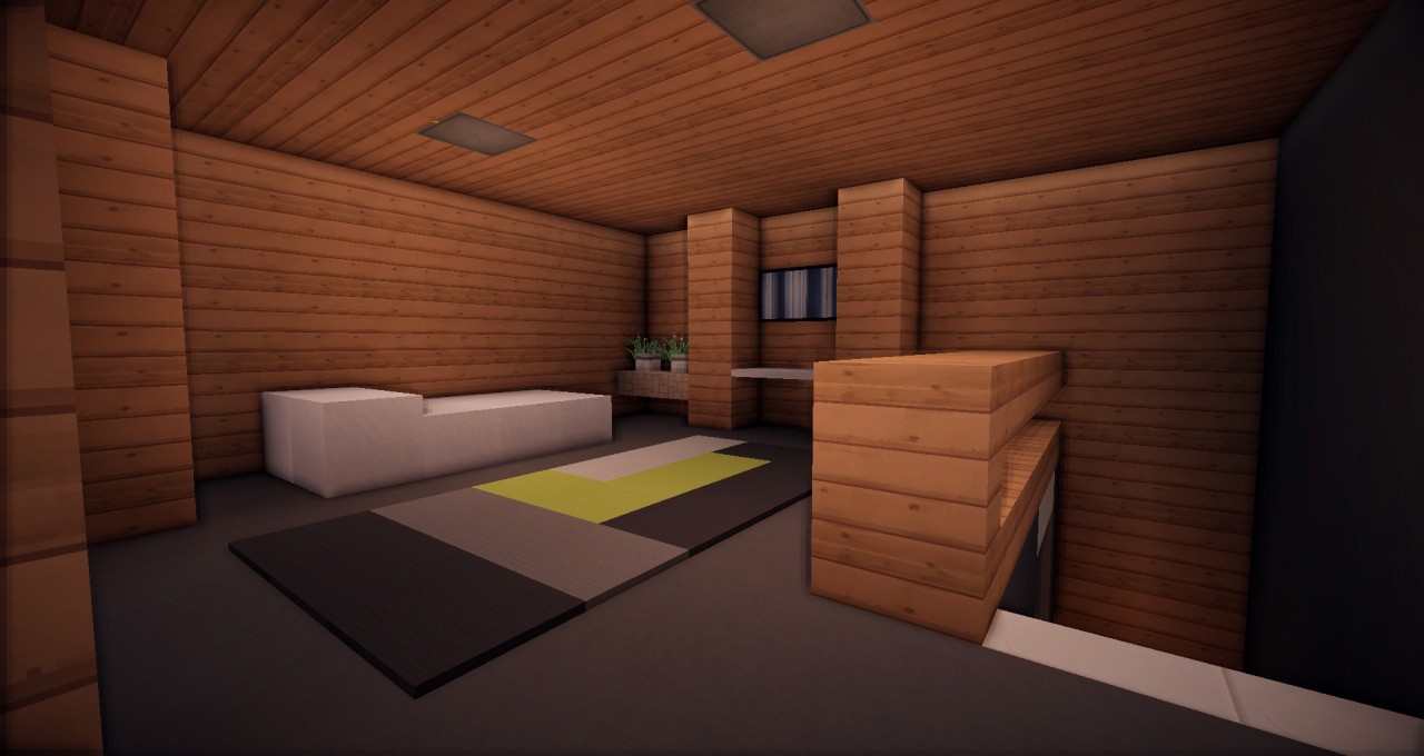 Minecraft Realistic Modern Home Two Minecraft Map