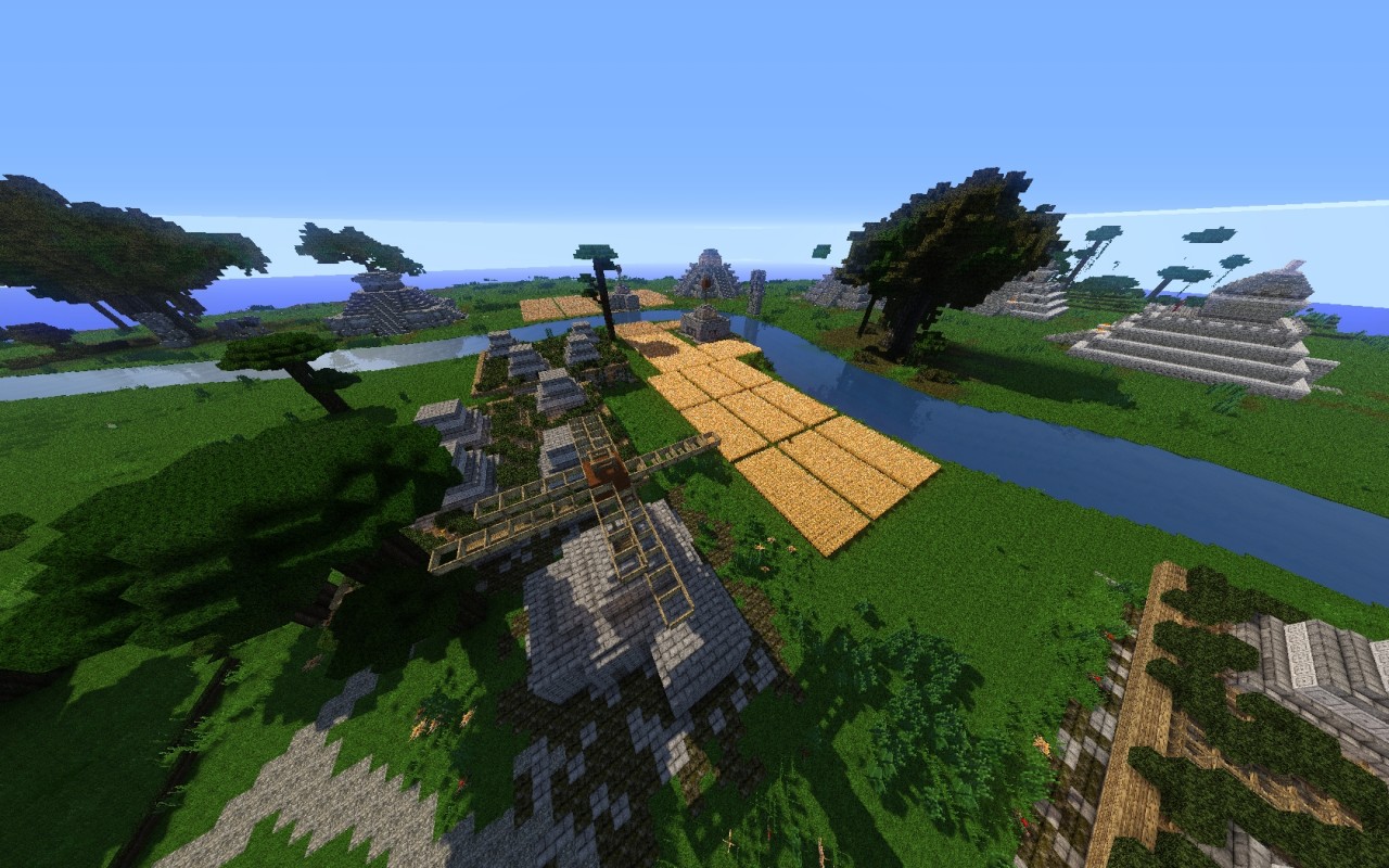 Mayan Empire Minecraft Map