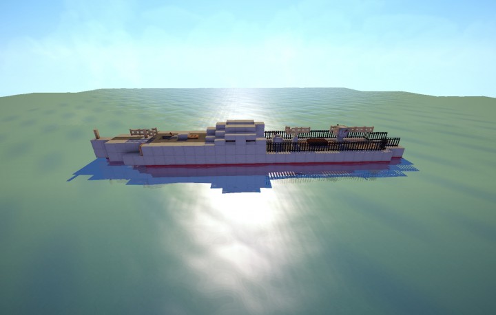 E-Boat S-100 Schnellboot Patrol Boat Minecraft Map