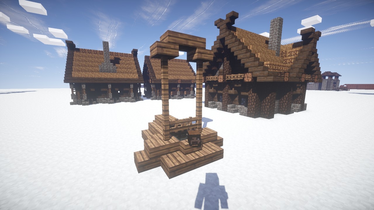 Functional Guillotine Minecraft Map