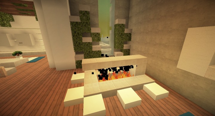 Overgrown- Modern Home Minecraft Map