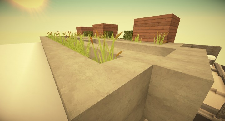 Overgrown- Modern Home Minecraft Map
