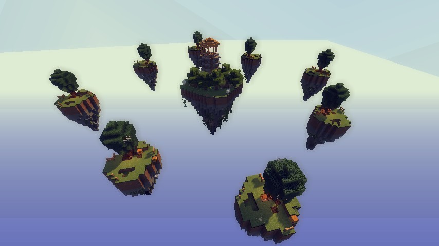 Sky Wars Minecraft Map