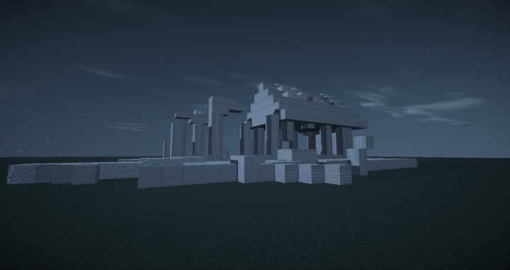 Winterspring Temple Ruins Minecraft Map