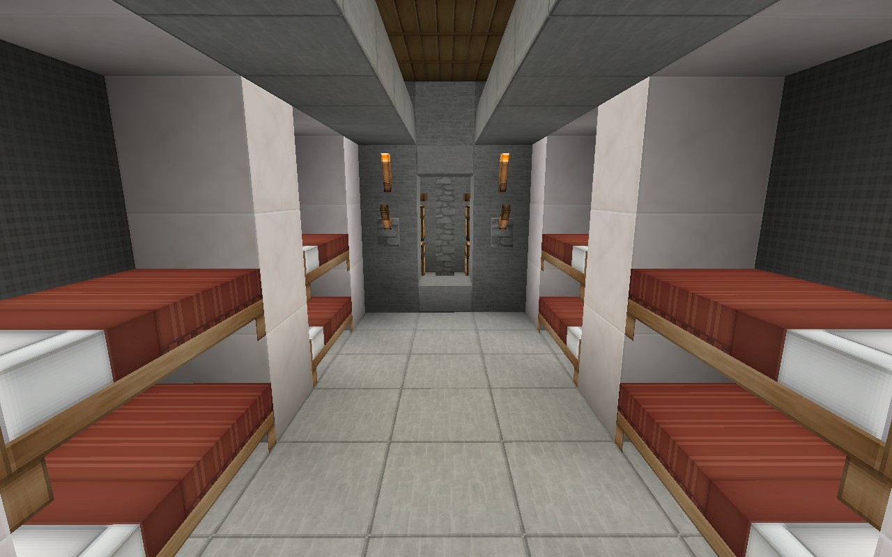 B-1 Class Japanese Submarine with Full Interiors Minecraft Map