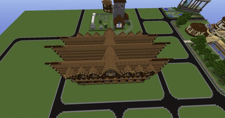 My first midieval themed build Minecraft Map