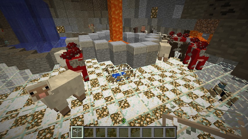 Minecraft big sand mountain Minecraft Map