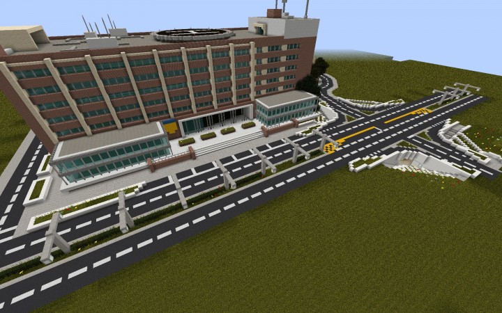 Police HQ (incomplete) Minecraft Map
