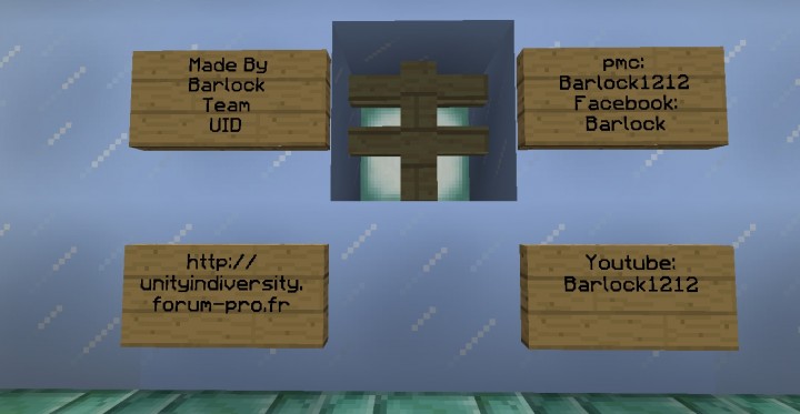 Winter Temple Minecraft Map