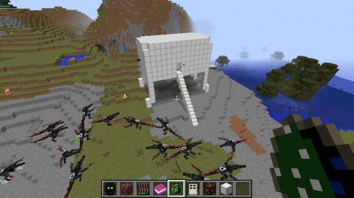 (1.7.10) THE ALIEN INVASION ADVENTURE MAP PART 2: LOOKING FOR THE ...