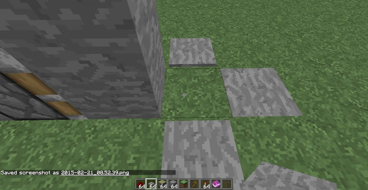 1x2 Piston Door [Tutorial] Minecraft Map