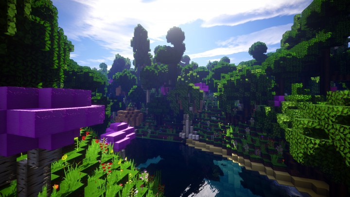 Enchanted Forest of Wisteria Minecraft Map