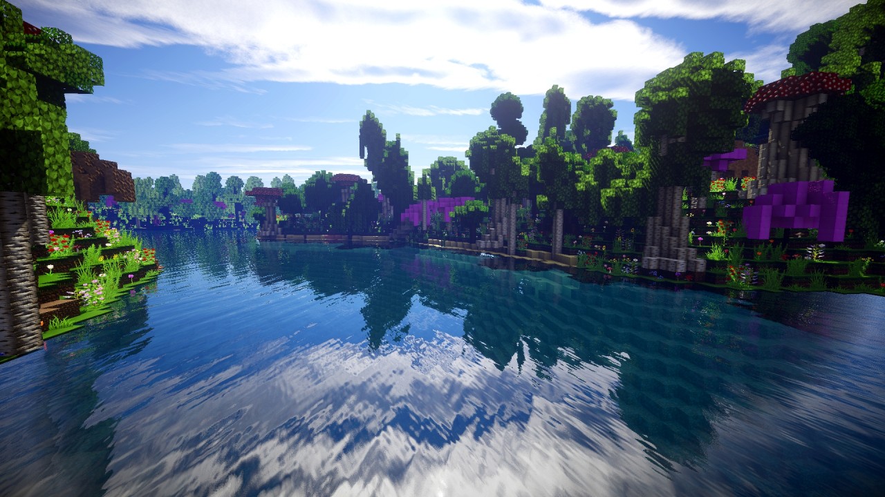 Enchanted Forest of Wisteria Minecraft Map