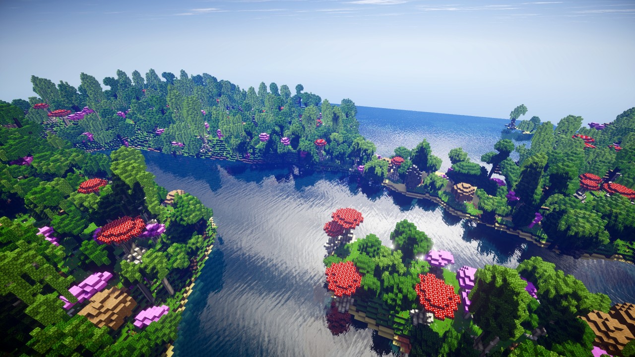 Enchanted Forest of Wisteria Minecraft Map