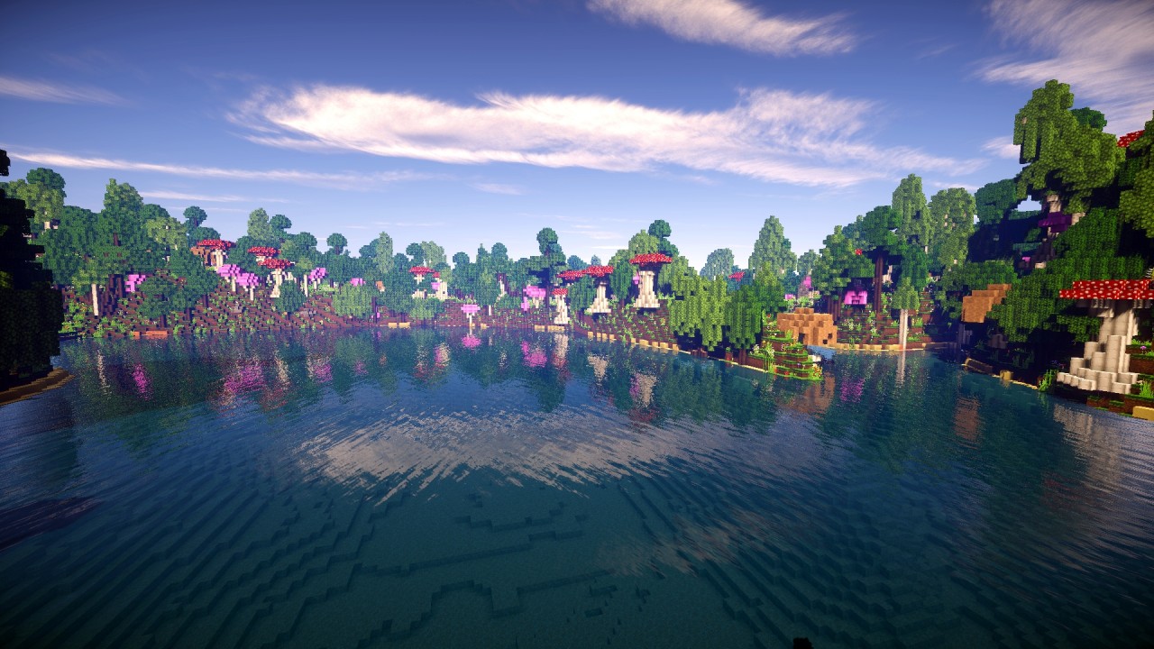 Enchanted Forest of Wisteria Minecraft Map