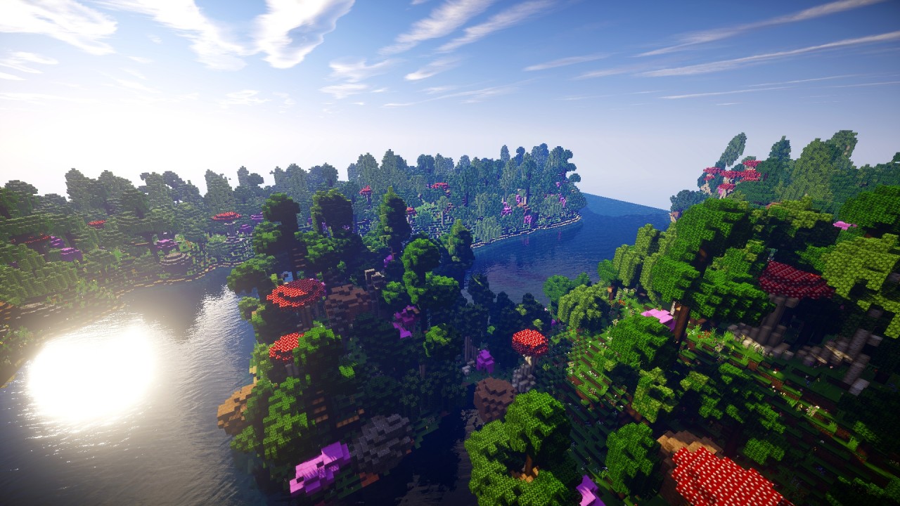 Enchanted Forest of Wisteria Minecraft Map