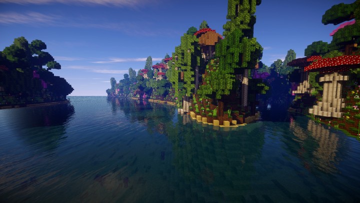 Enchanted Forest of Wisteria Minecraft Map