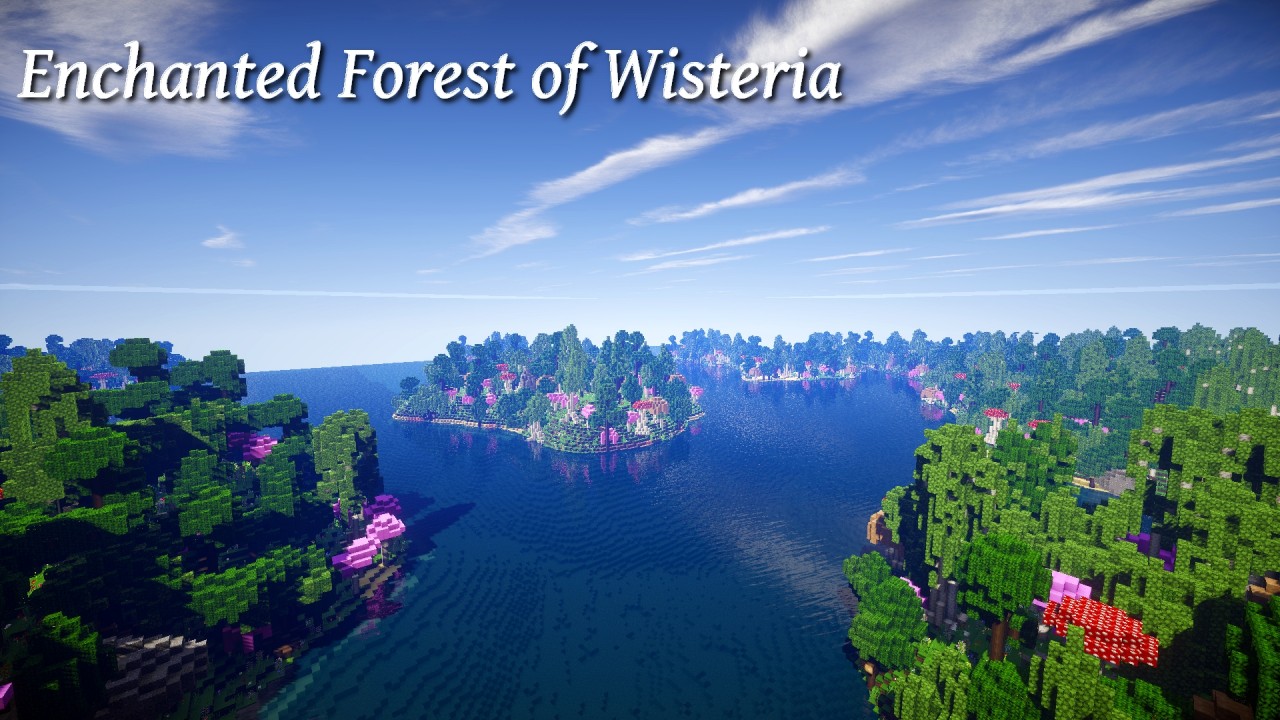 Enchanted Forest of Wisteria Minecraft Map