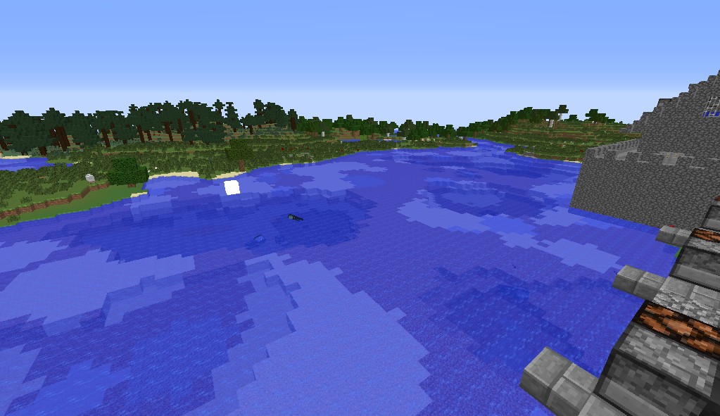 Fort with redstone cannons Minecraft Map