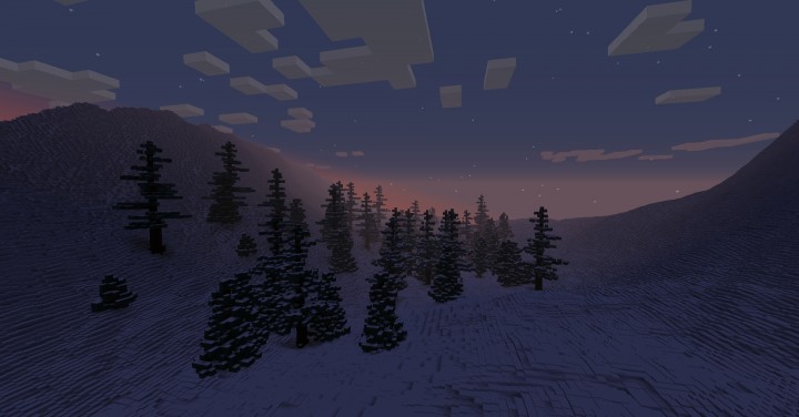 Snowy World Minecraft Map
