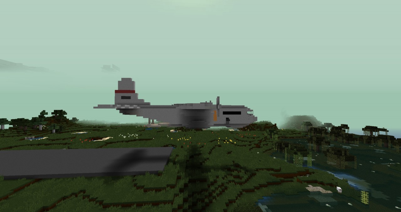 Lockheed Martin C-130 + HC-130 Hercules Minecraft Map