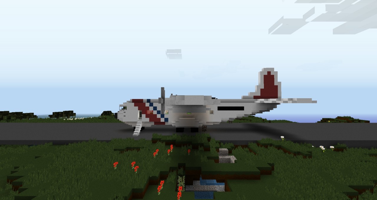 Lockheed Martin C-130 + HC-130 Hercules Minecraft Map