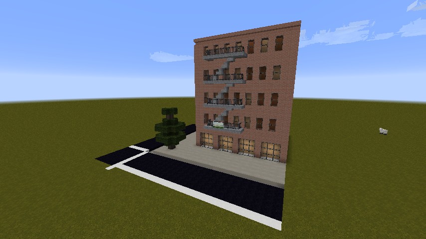 New York Style Apartments (UPDATED) Minecraft Map