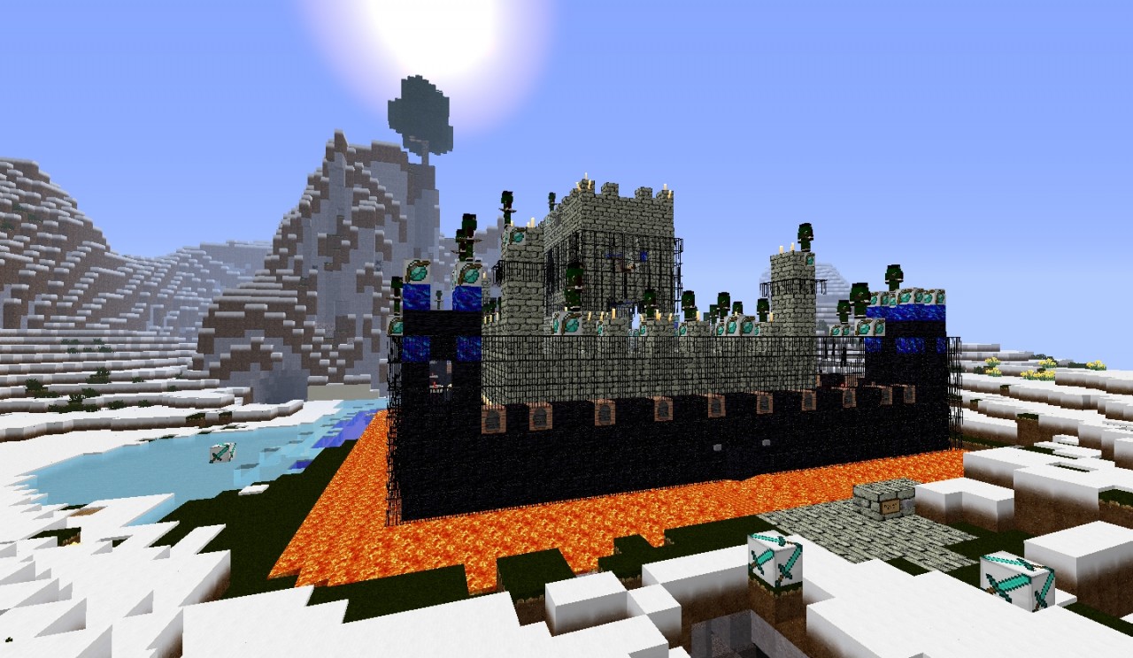 Winter Fortress Minecraft Map