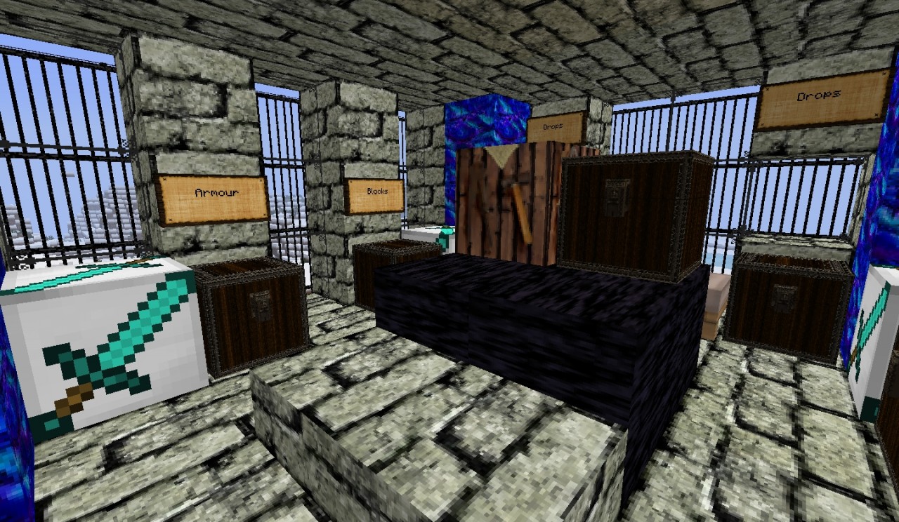 Winter Fortress Minecraft Map