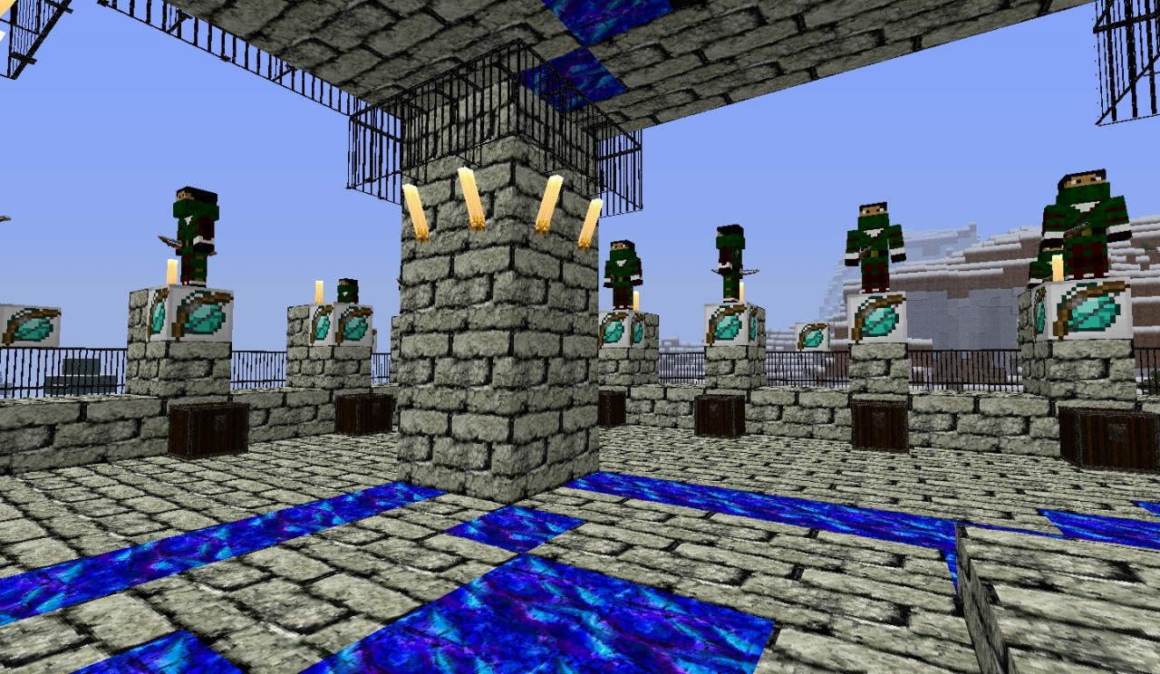 Winter Fortress Minecraft Map