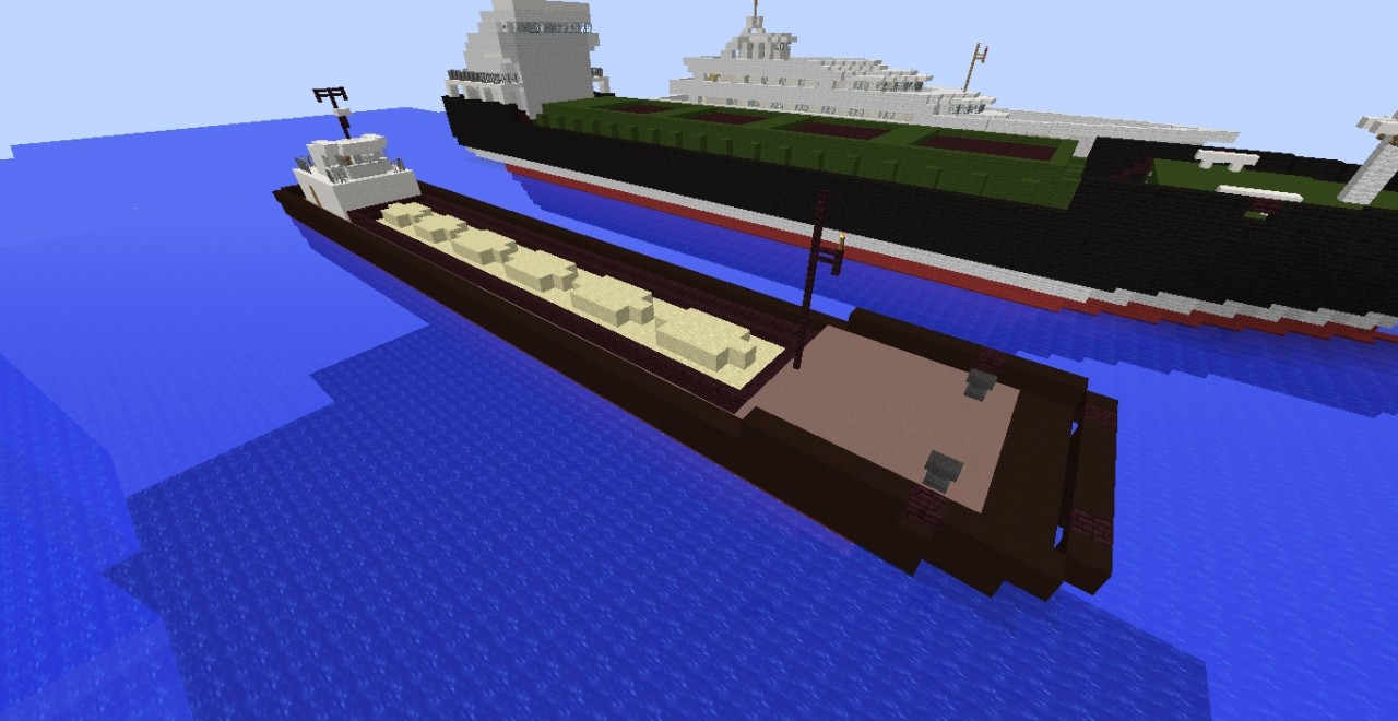 Sand Barge Minecraft Map
