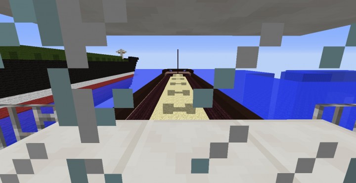 Sand Barge Minecraft Map