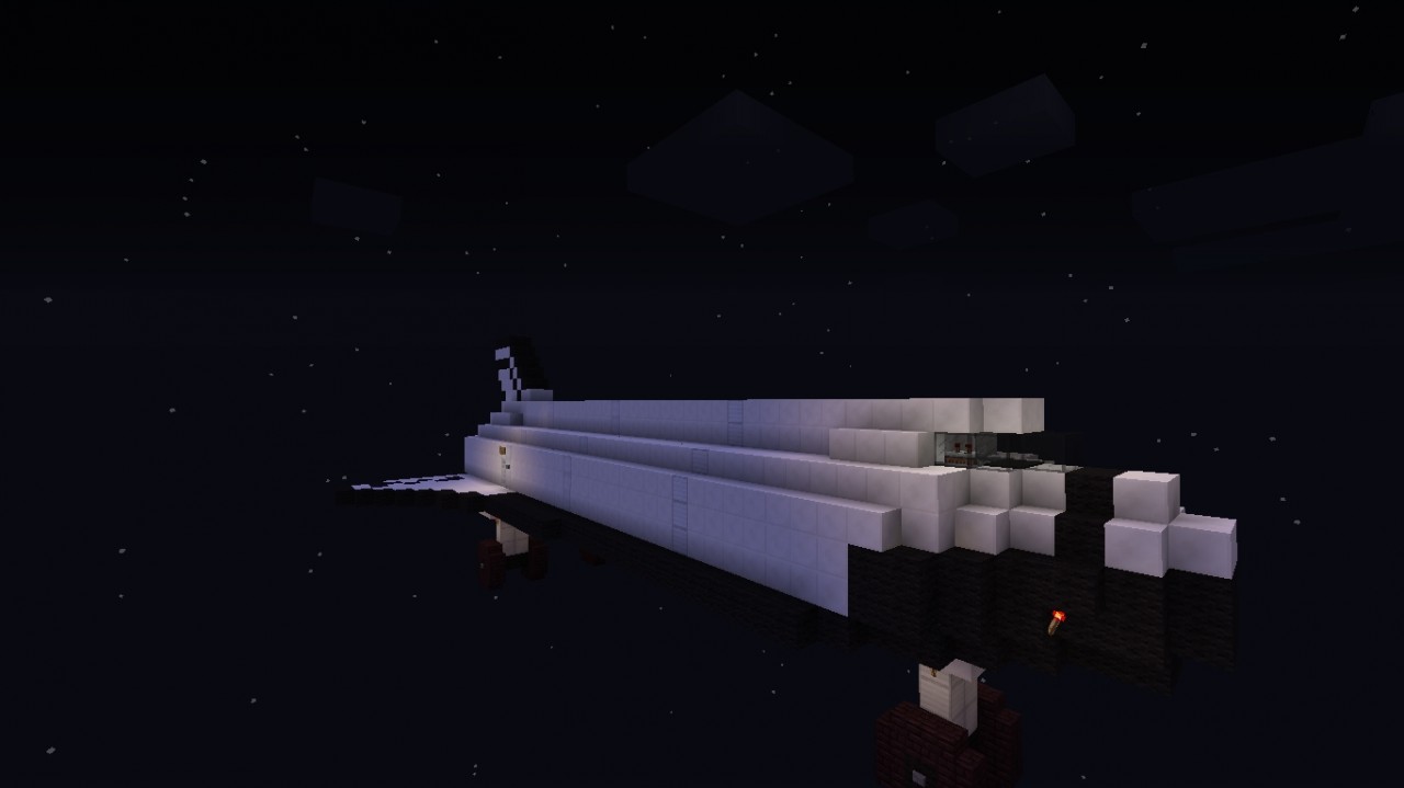 Beautiful NASA Shuttle Minecraft Map