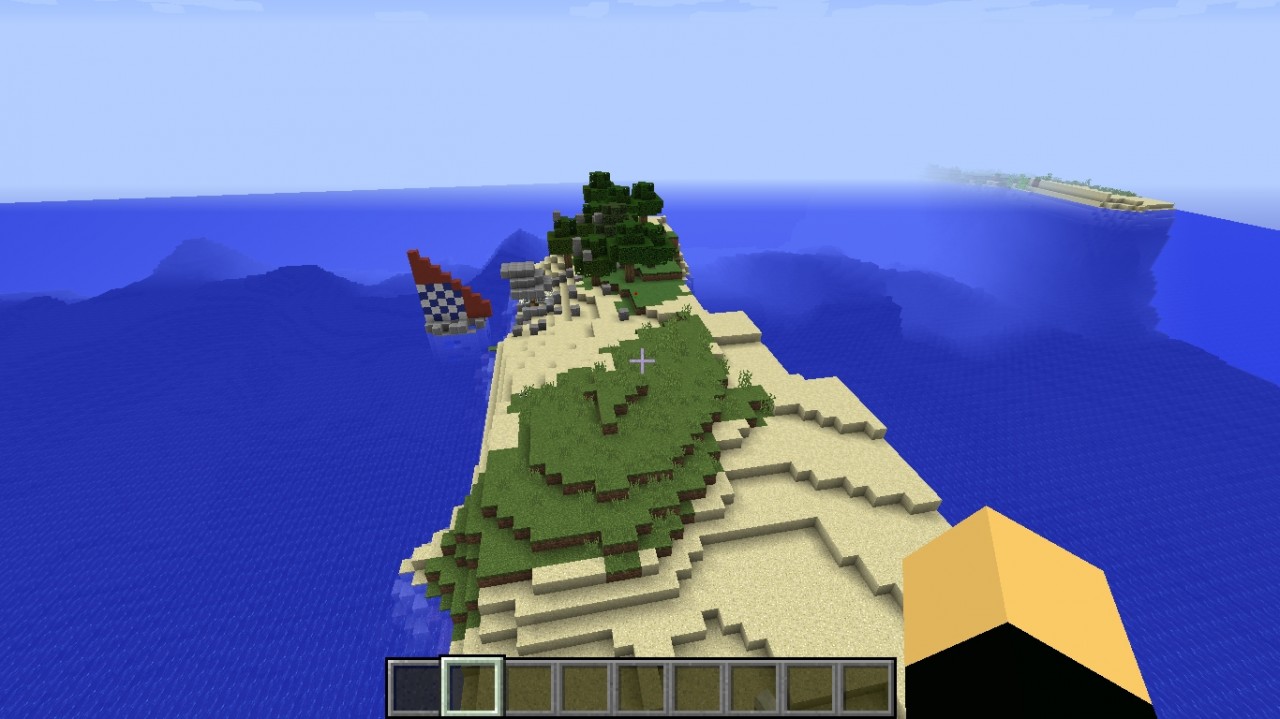 Airplane Crash Survival Island Minecraft Map