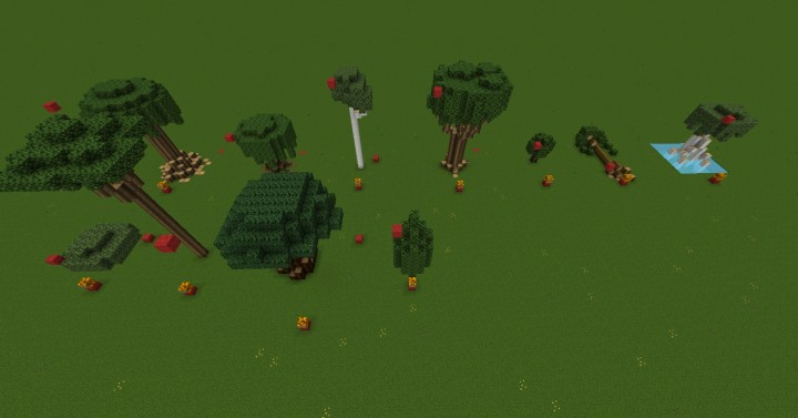 Tree Mini-pack Minecraft Map