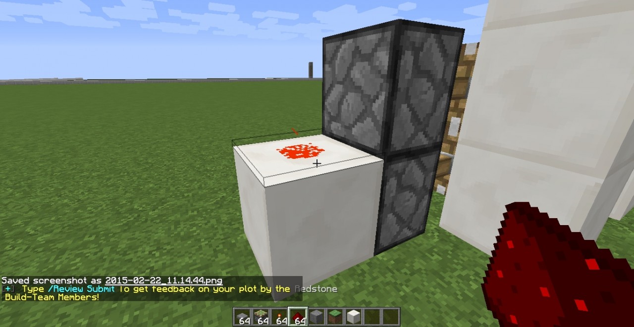 1x2 Bit More Complex Piston Door [Tutorial] #2 Minecraft Map