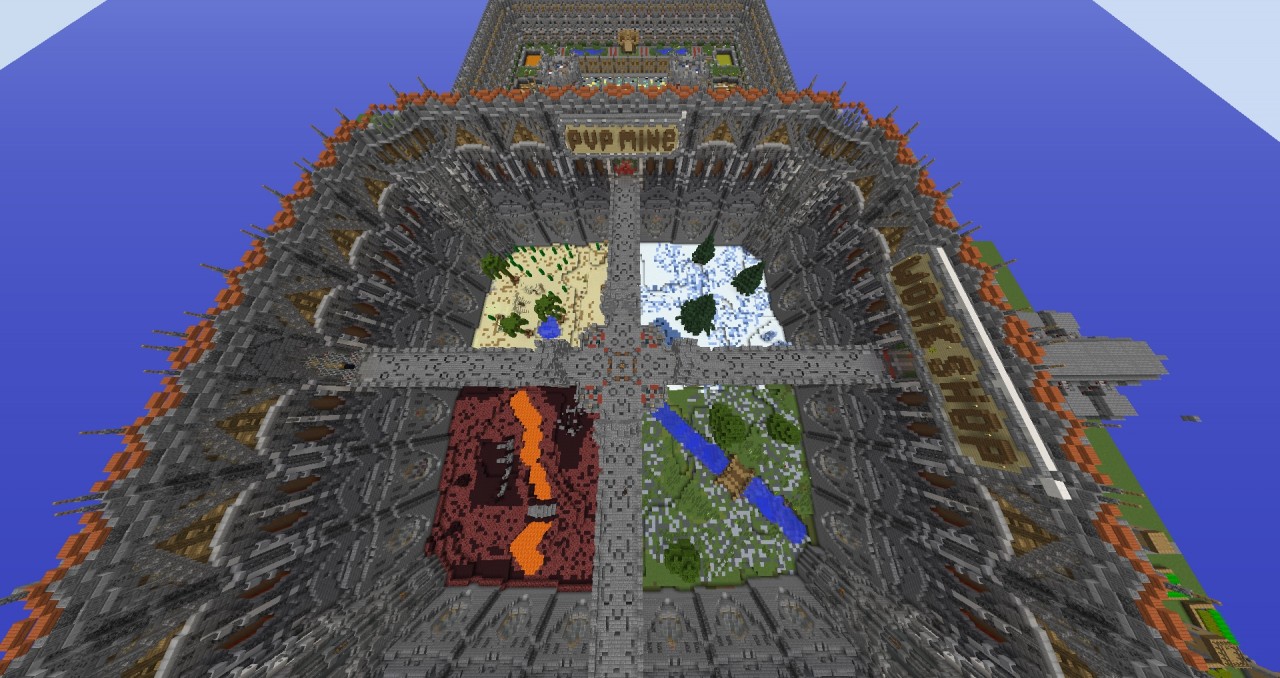 Prison Spawn Minecraft Map