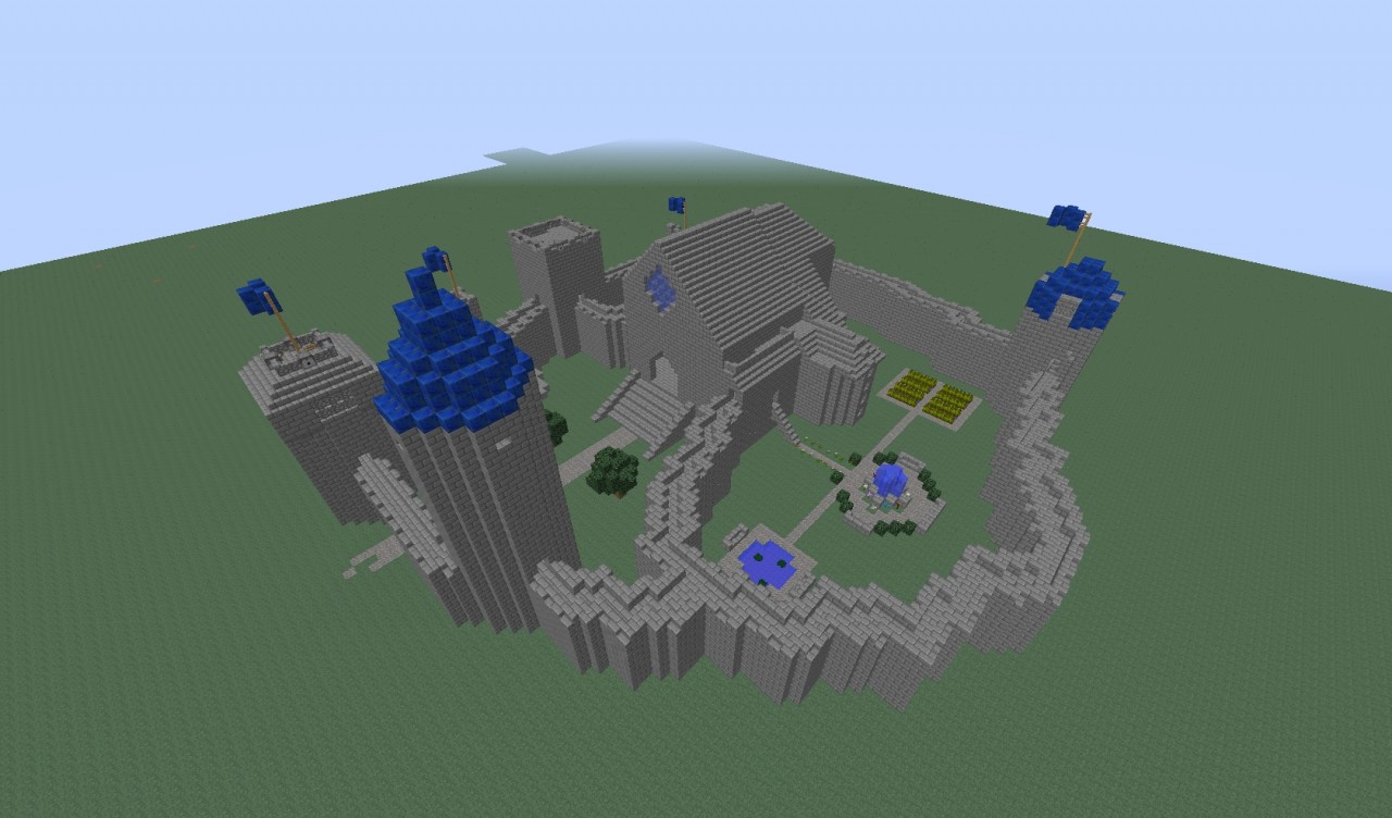 An Empire of stone: Keep Minecraft Map