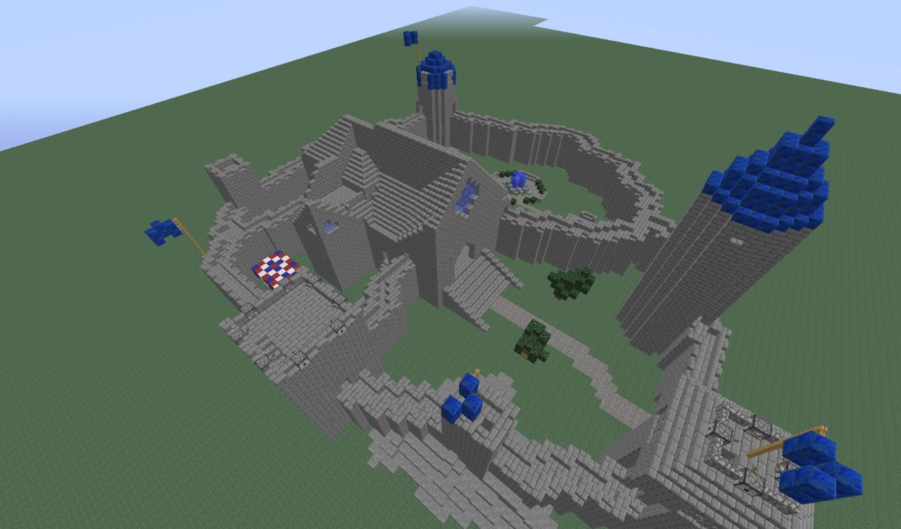 An Empire of stone: Keep Minecraft Map