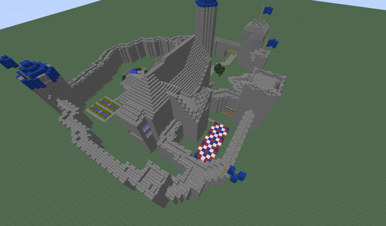 An Empire of stone: Keep Minecraft Map